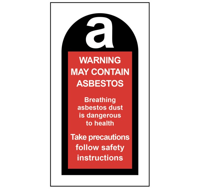Asbestos Labels