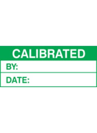 Roll of 100 Calibrated Labels - 50 x 20mm