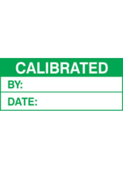 Roll of 100 Calibrated Labels - 50 x 20mm