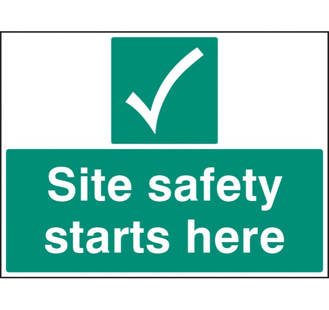 Construction Site Information Signs