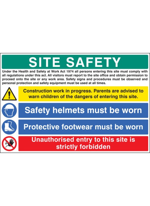 Site Safety - H&S Act