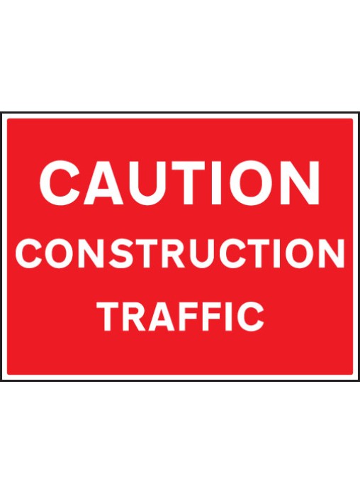 Caution - Construction Traffic