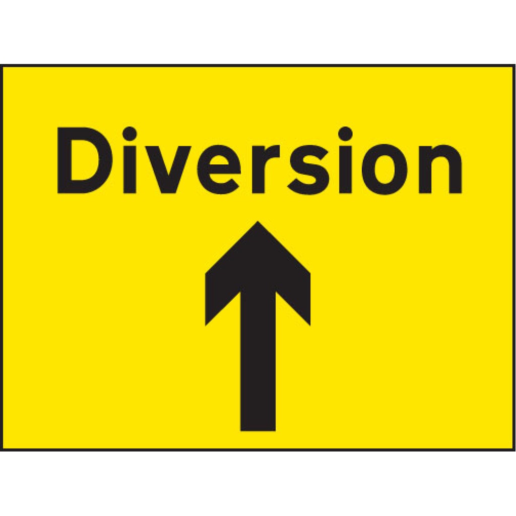 Diversion Up Arrow
