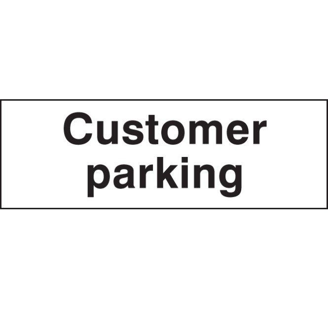 Personnel Car Park Signs