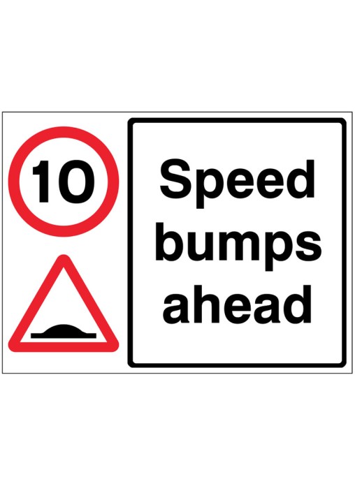 10MPH Speed Bumps Ahead