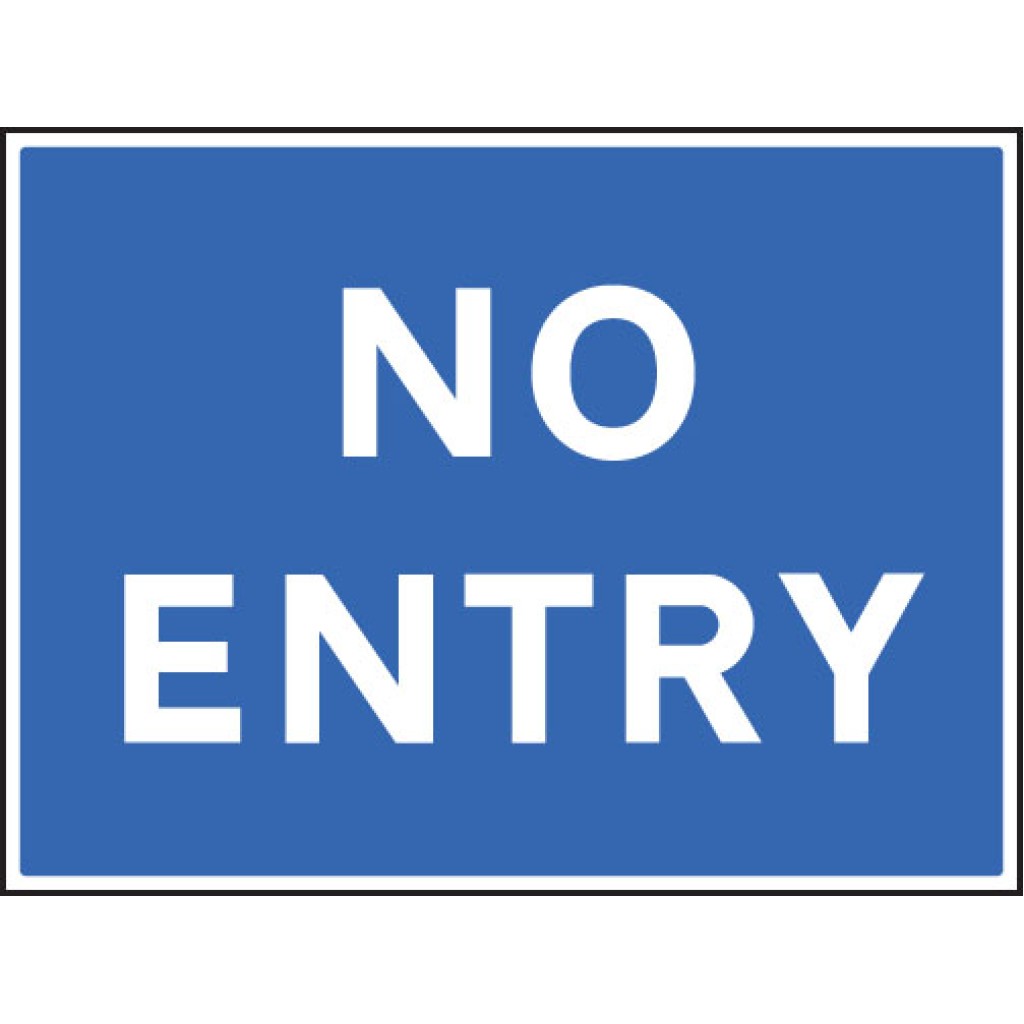 No Entry