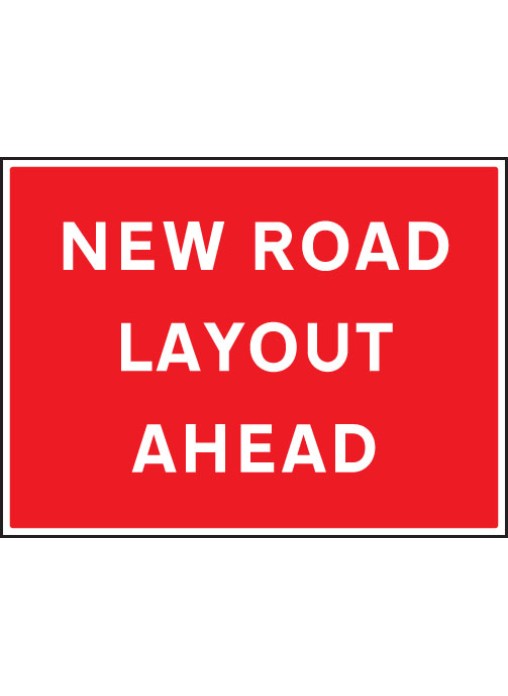 New Road Layout Ahead