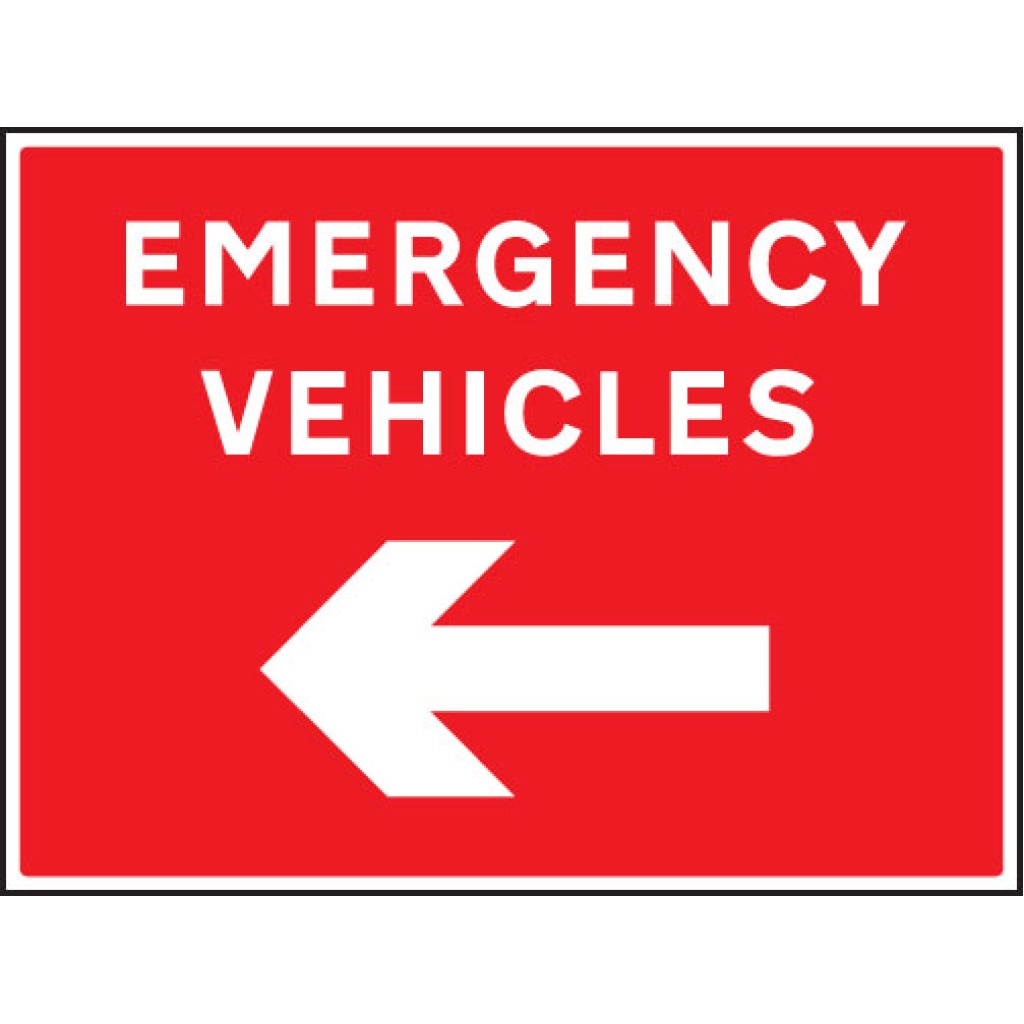 Emergency Vehicles Arrow Left
