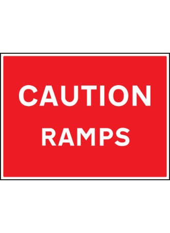 Caution - Ramps