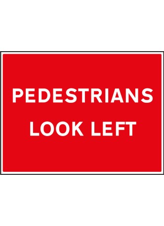 Pedestrians Look Left