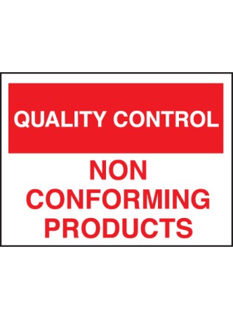 Quality Control Non-conforming Products