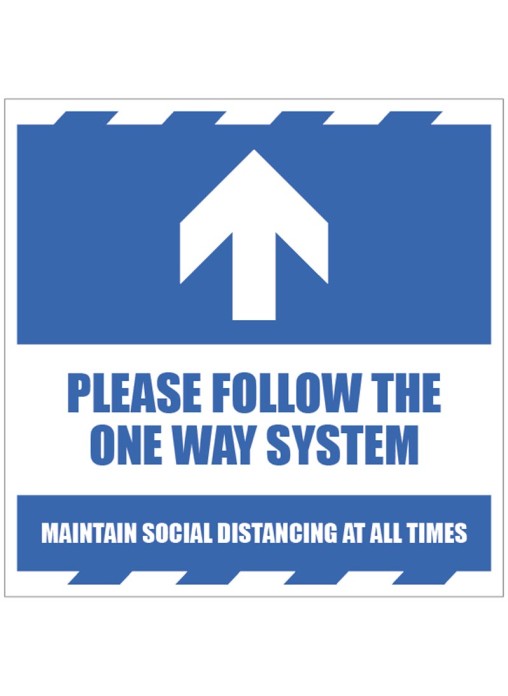 Arrow Up - Follow the One Way System