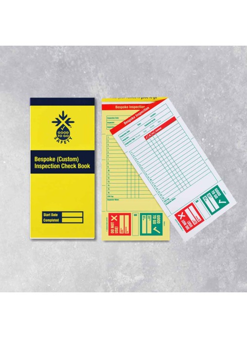 Equipment Inspection Check Books