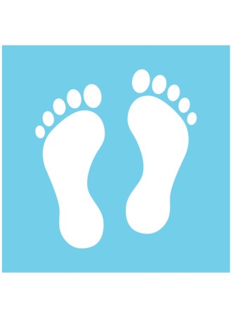 Feet Floor Graphics - Multiple Colour Choices