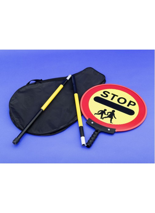 Stop / Go Lollipop Sign 600mm Dia - 1500mm Pole