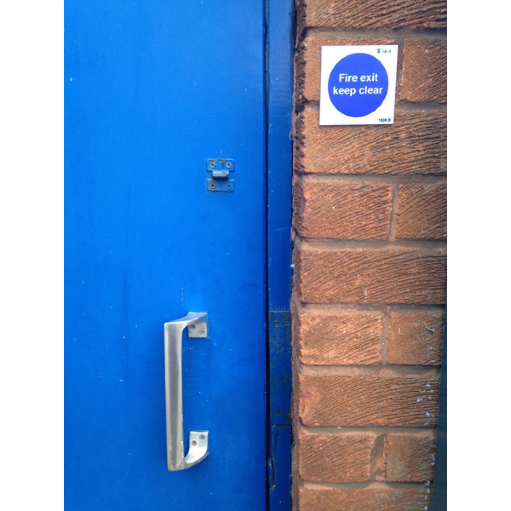 Fire Exit Keep Clear