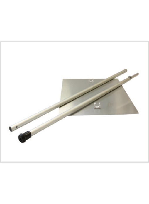 Mobile Assembly Point - Aluminium with Pole - 450 x 600mm