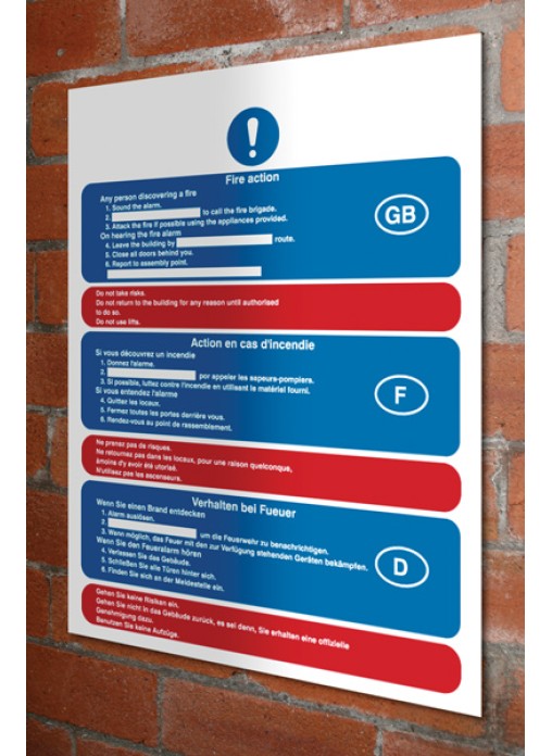 Multi-lingual Fire Action