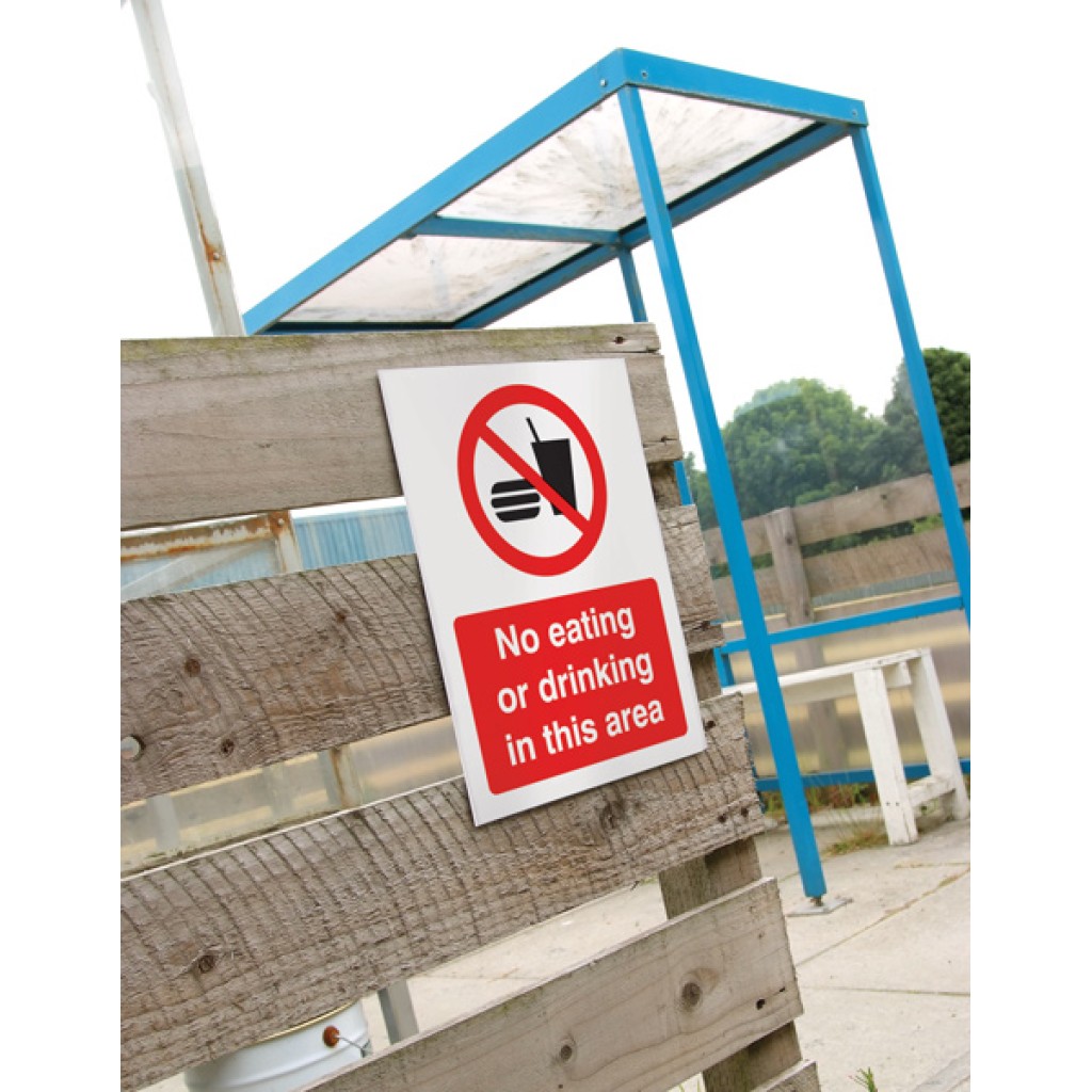 No Eating Or Drinking in this Area