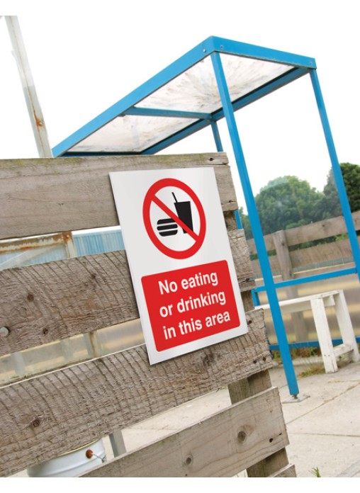 No Eating Or Drinking in this Area
